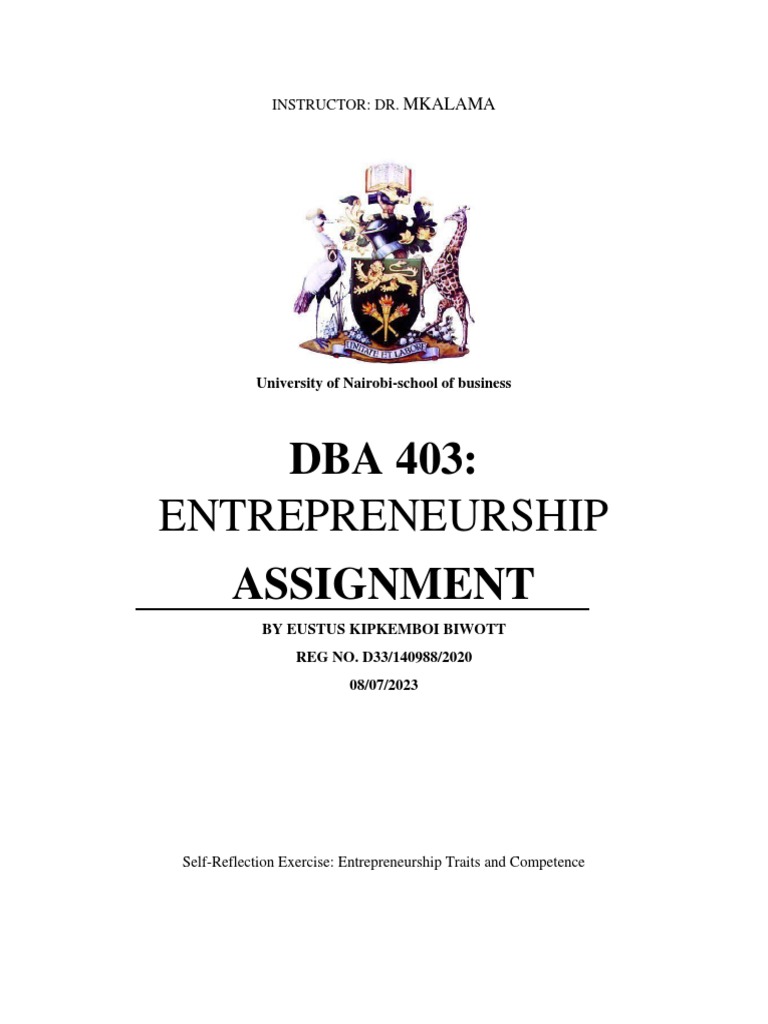 DBA 403 Assignment 2 | PDF | Business