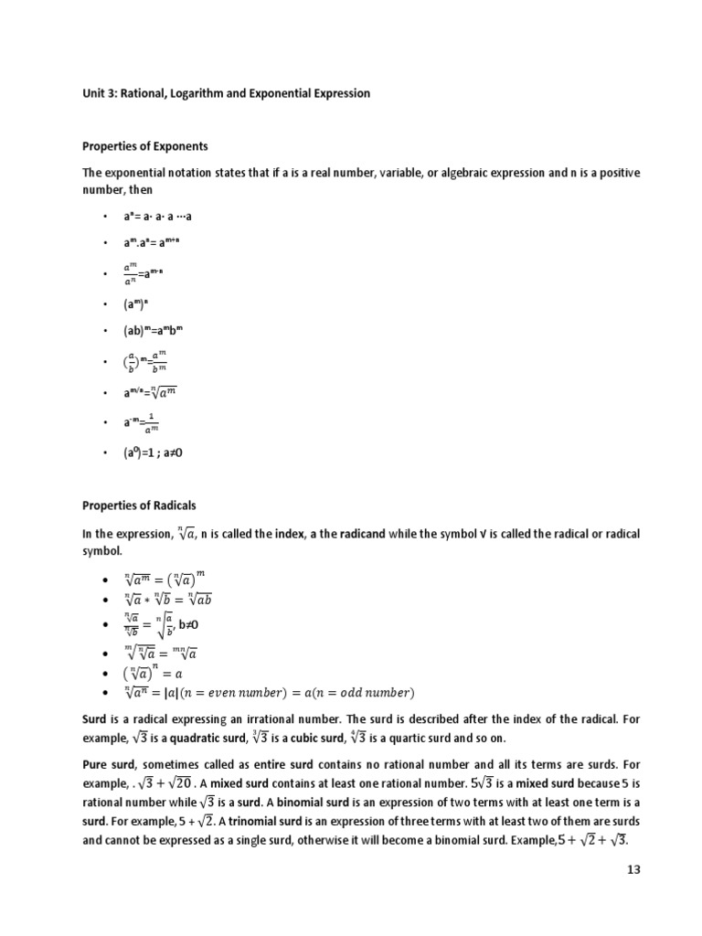 CE11 CE BSCI 112 Lecture 4 Rational Logarithmic Exponential and Complex ... CE11 CE BSCI 112 Lecture 4 Rational Logarithmic Exponential and Complex ...