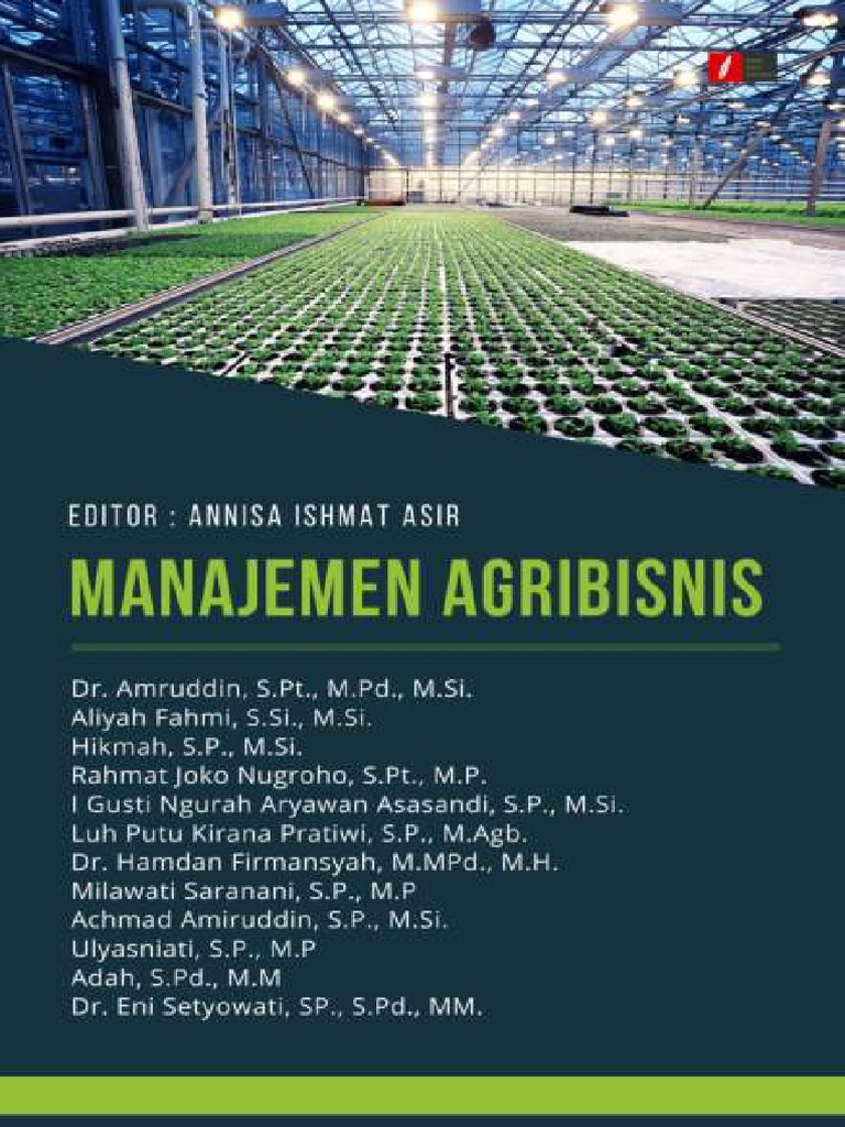 Manajemen Risiko Agribisnis Dalam Buku Manajemen Agribisnis | PDF