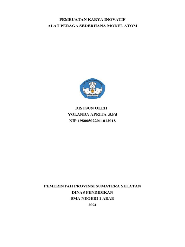 Alat Peraga Model Atom | PDF