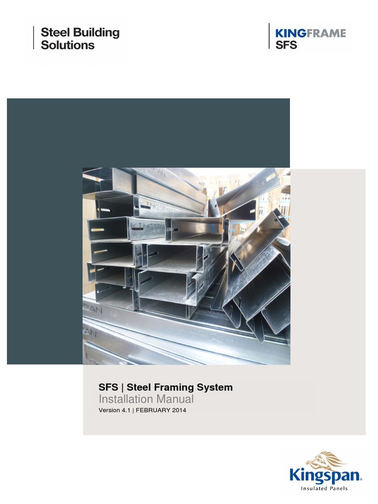 UK SBS SFS Installation Manual v-4-1 | PDF | Drill | Specification ...