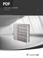 Fire Damper Model 0160 Manual | PDF | Duct (Flow) | Drywall
