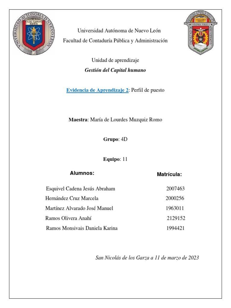 Ev2 GCH | PDF | Gestión de recursos humanos | Auditoría