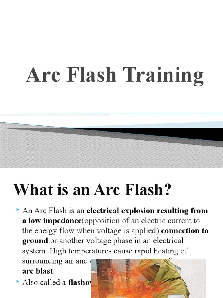 Arc Flash Training | PDF