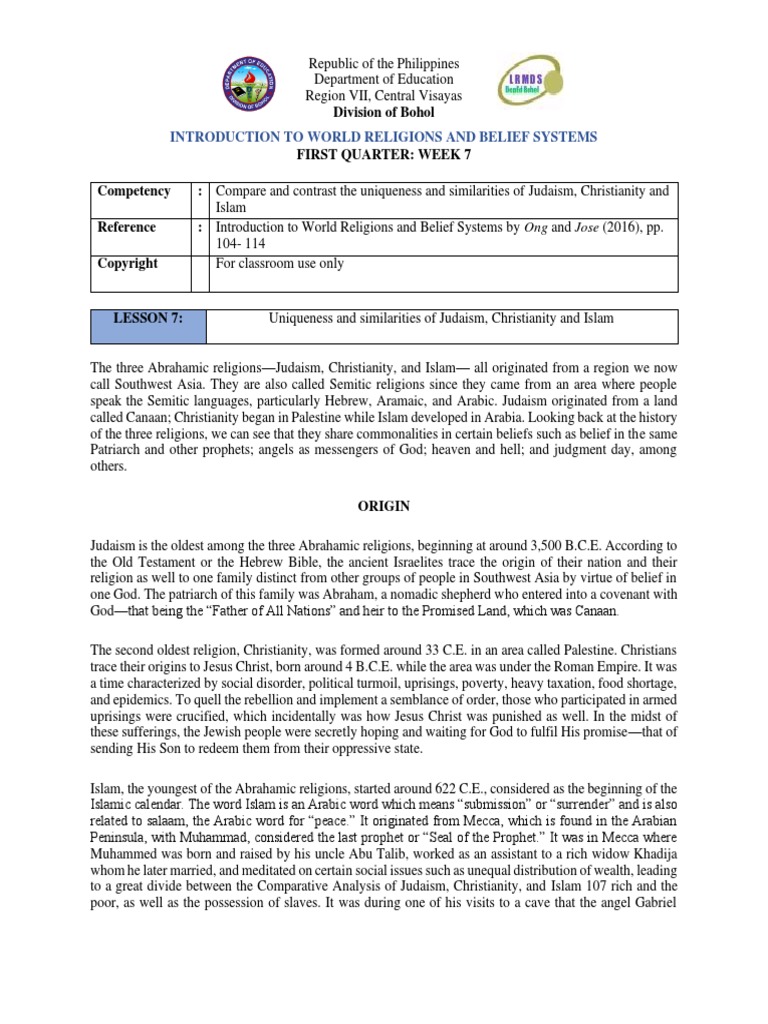 IWRBS Calibrated Q1 Week 7 | PDF