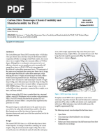 Notes On Chassis Design For Formula Student Cars | PDF | Composite ...
