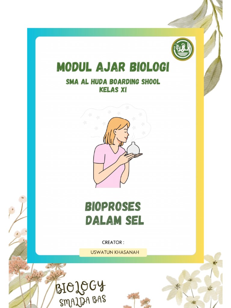 Modul Ajar Bioproses Dalam Sel | PDF