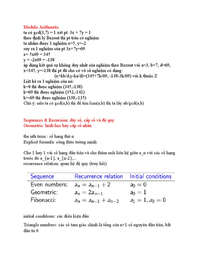 Modulo Arithmetic | PDF