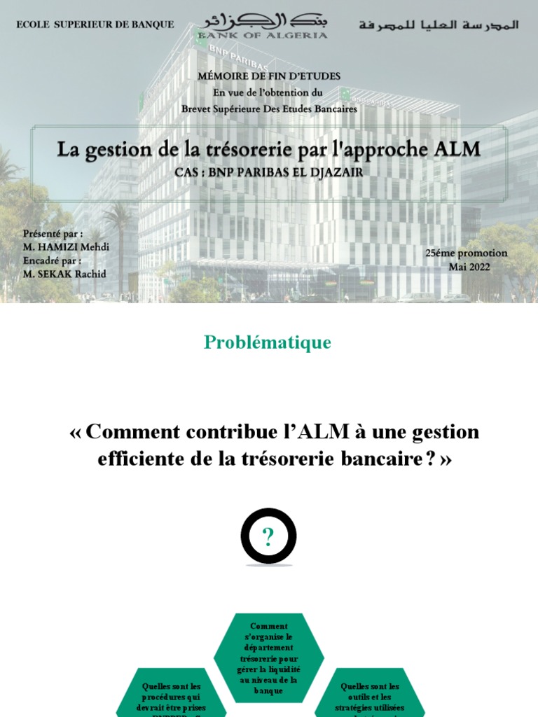 Présentation Soutenance | PDF | Banques | Risque