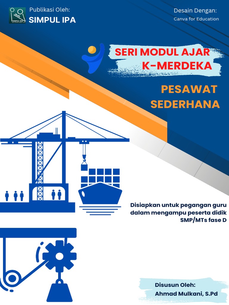 Modul Ajar Ilmu Pengetahuan Alam (IPA) - MODUL AJAR PESAWAT SEDERHANA ...