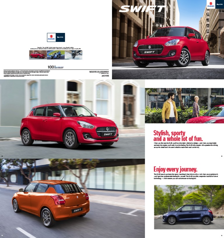 New Swift Brochure | PDF | Brake | Engines