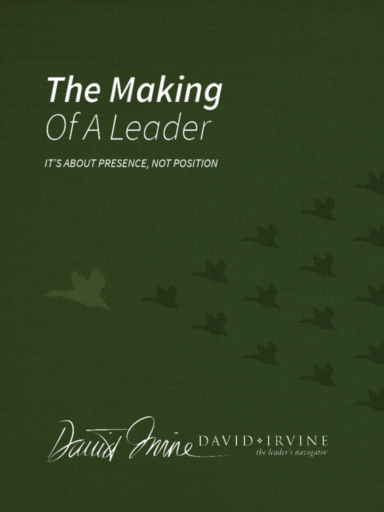 Making of A Leader | PDF