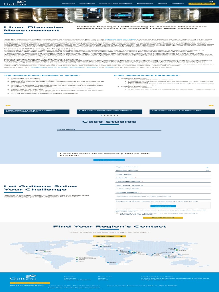 Liner Diameter Measurement | PDF
