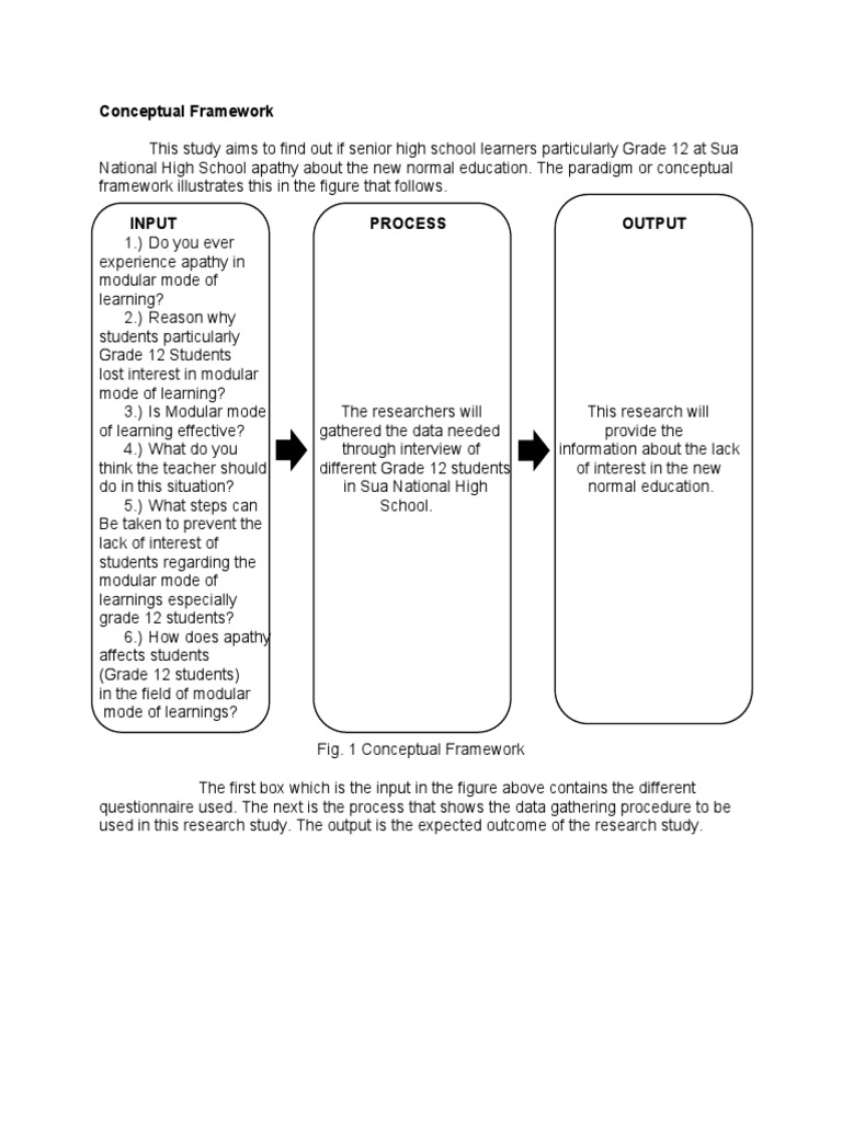 Conceptual Framework | PDF
