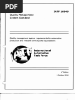 List of Mandatory and Non-Mandatory Documents Iatf 16949 | PDF | Audit ...