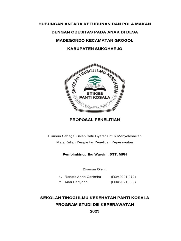 Cover Riset Revisiii Fixx | PDF | Kesehatan Holistik | Sains & Matematika