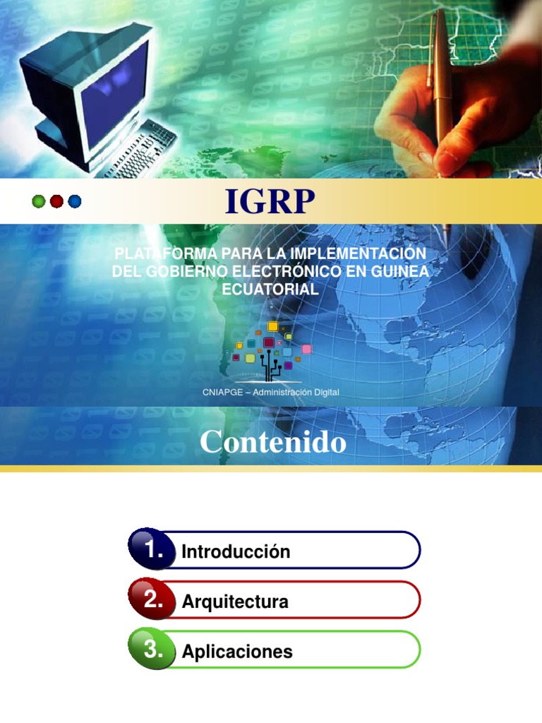 Guiné Equatorial IGRP ORTEL | PDF | Software de la aplicacion | Ingeniería de software