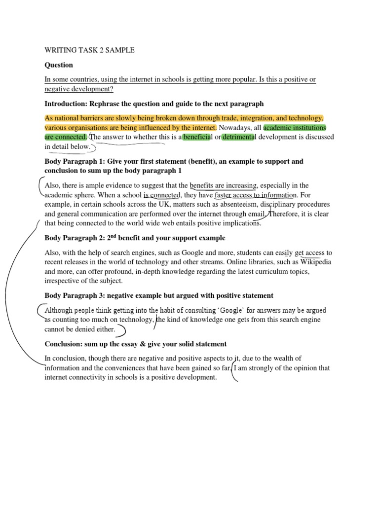 IELTS Model - Answer For Writing Task 2 | PDF | University | Experience IELTS Model - Answer For Writing Task 2 | PDF | University | Experience