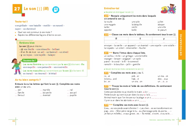 Le Son Ill Cours Et Exercices | PDF