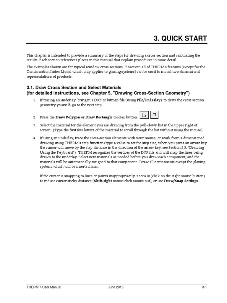THERM 7 Quick Start Guide | PDF | Button (Computing) | Menu (Computing)