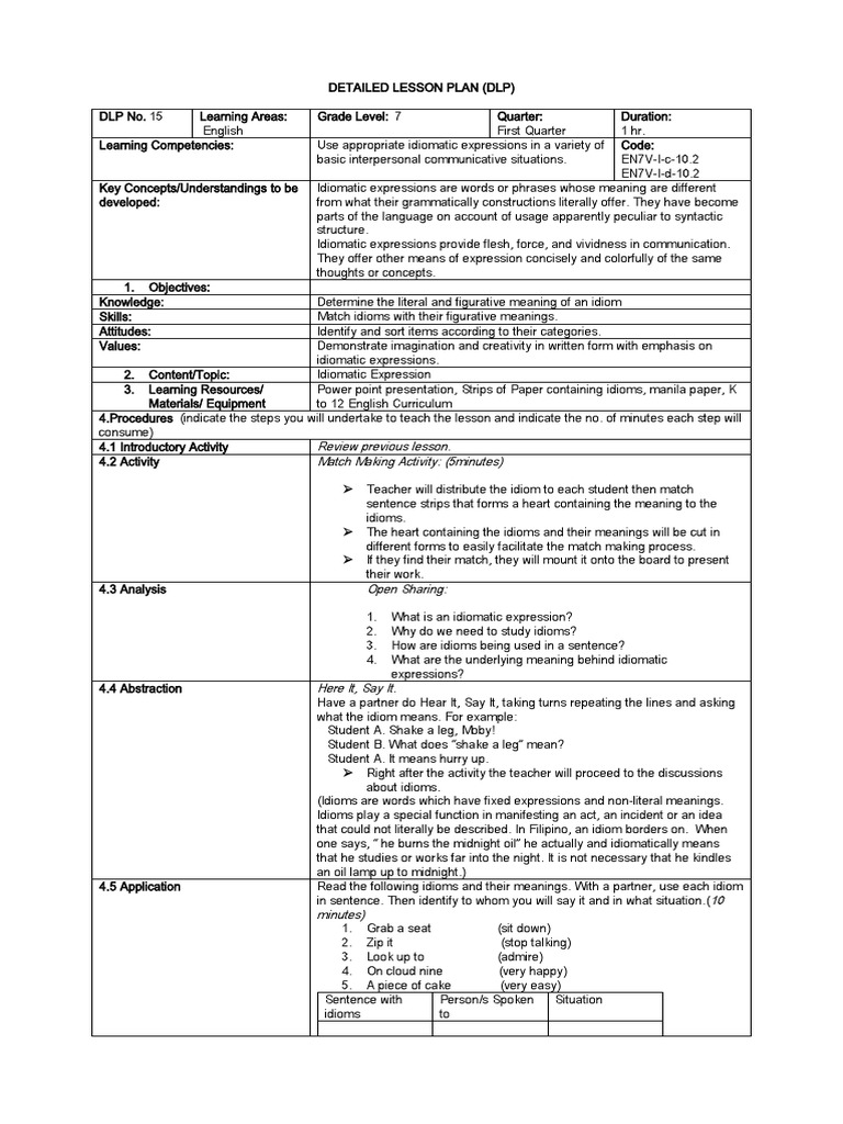 DLP # 5 | PDF | Idiom | Cognitive Science