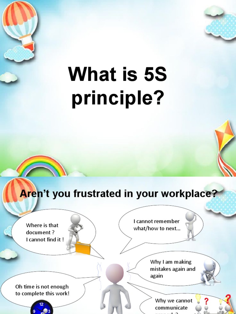 What Is 5S Principle? | PDF | Secondary Sector Of The Economy | Business