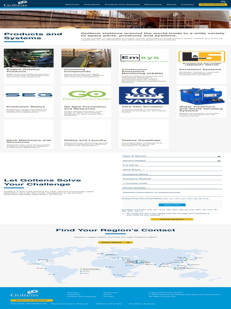 Goltens Services for Miami Generators | PDF | Home & Garden | Computers