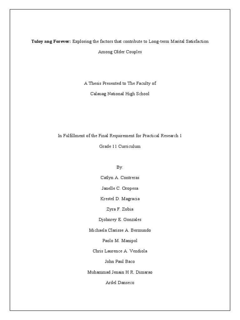 PR 1 Manuscript Guide | PDF