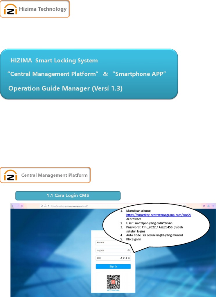 Operation Guide Manager (Versi 1.3) Centratam New App User Manuals-2022 ...