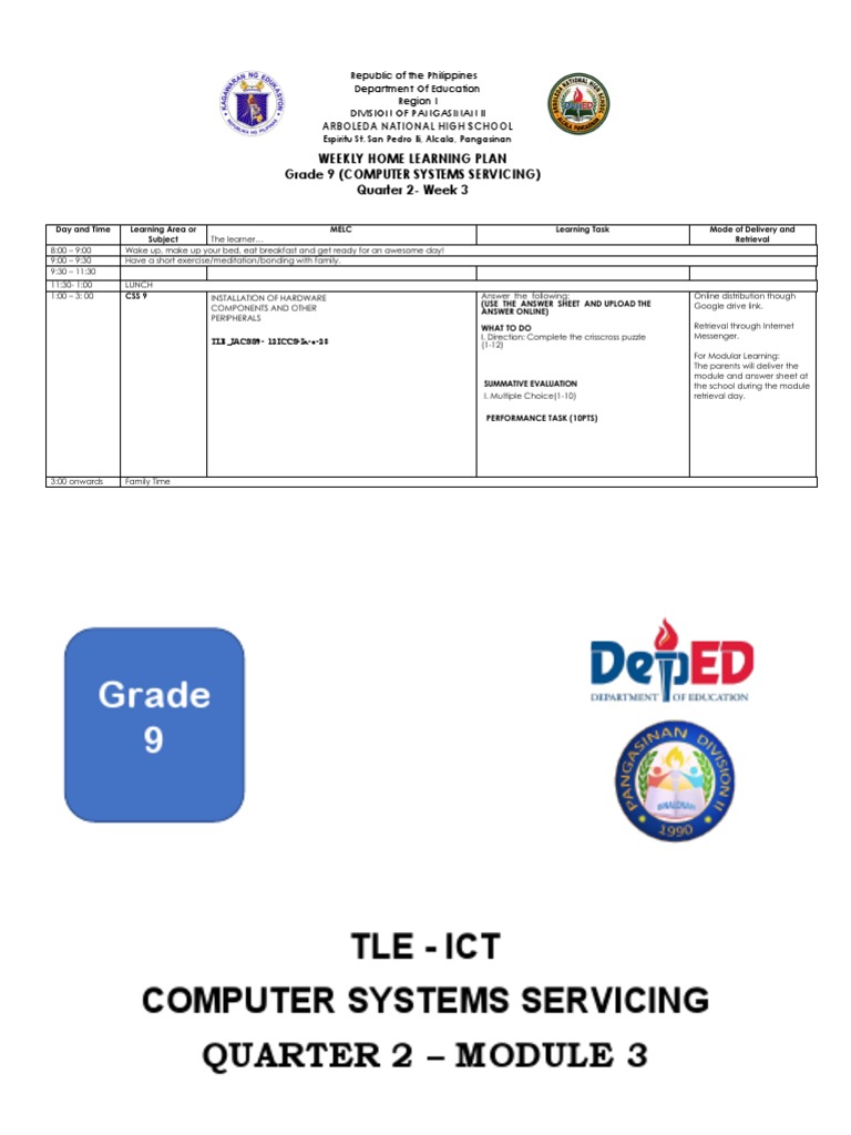 Q2 Module3 G9 CSS | PDF Q2 Module3 G9 CSS | PDF