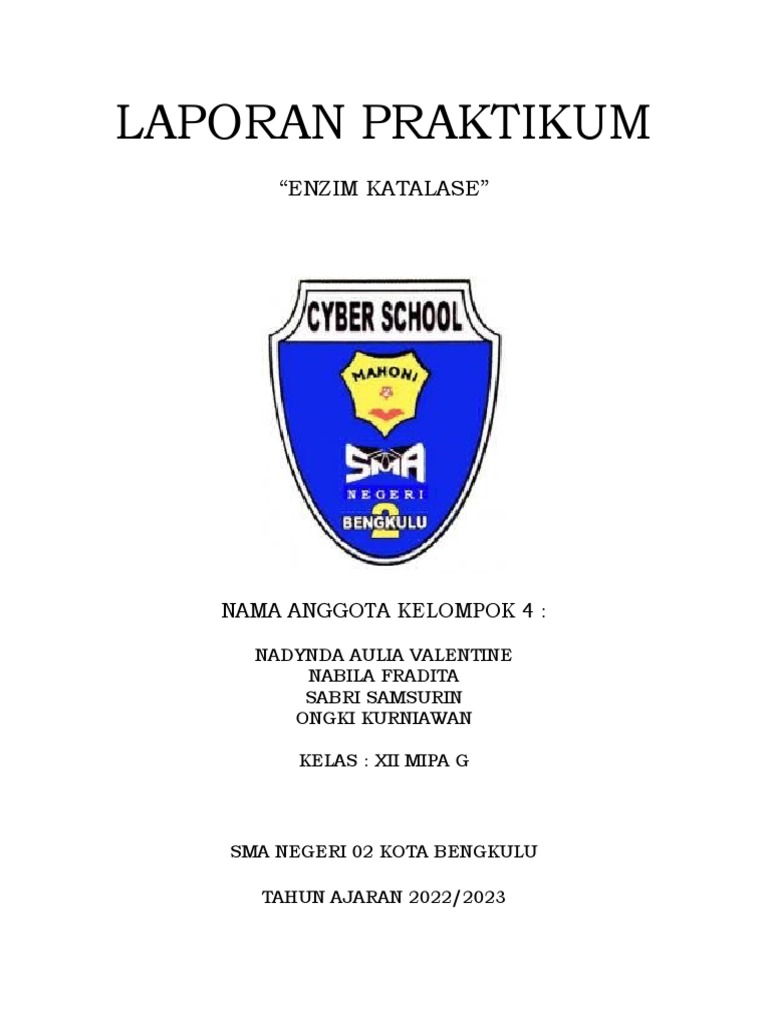Laporan Praktikum Enzim | PDF