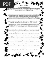 Summary of Dead Stars by Benitez | PDF | Engagement | Optimism