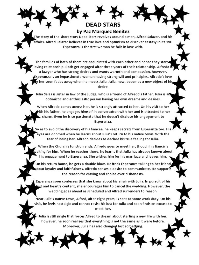 Dead Stars Story | PDF | Love