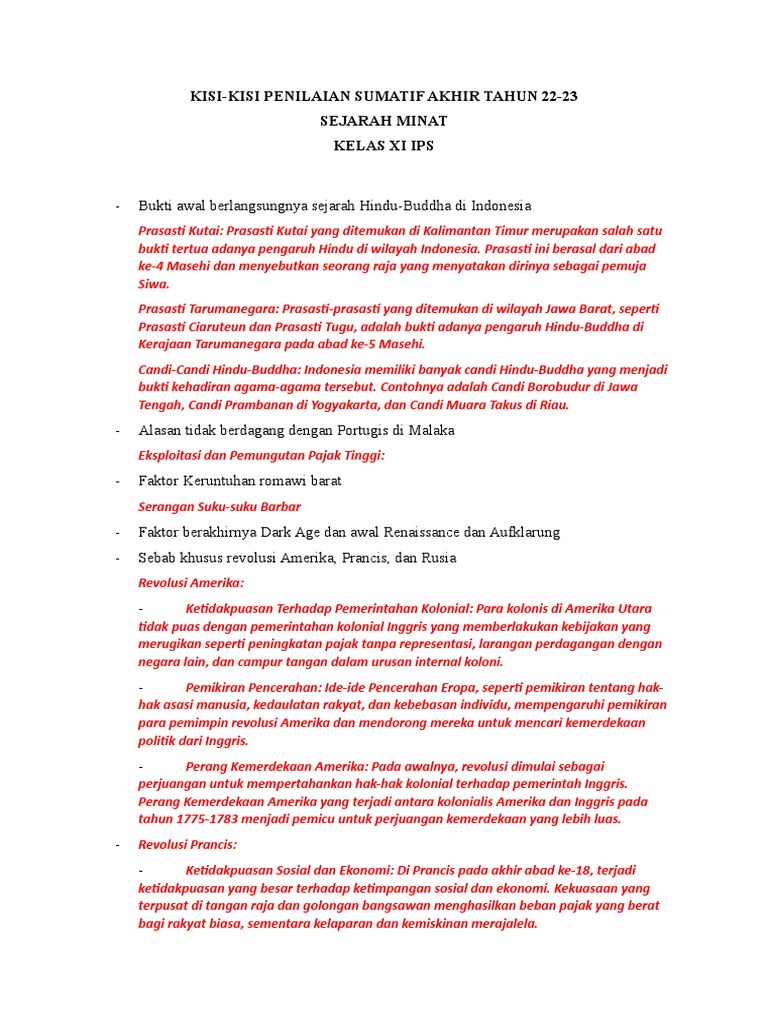 Sej Minat Kisi2 | PDF