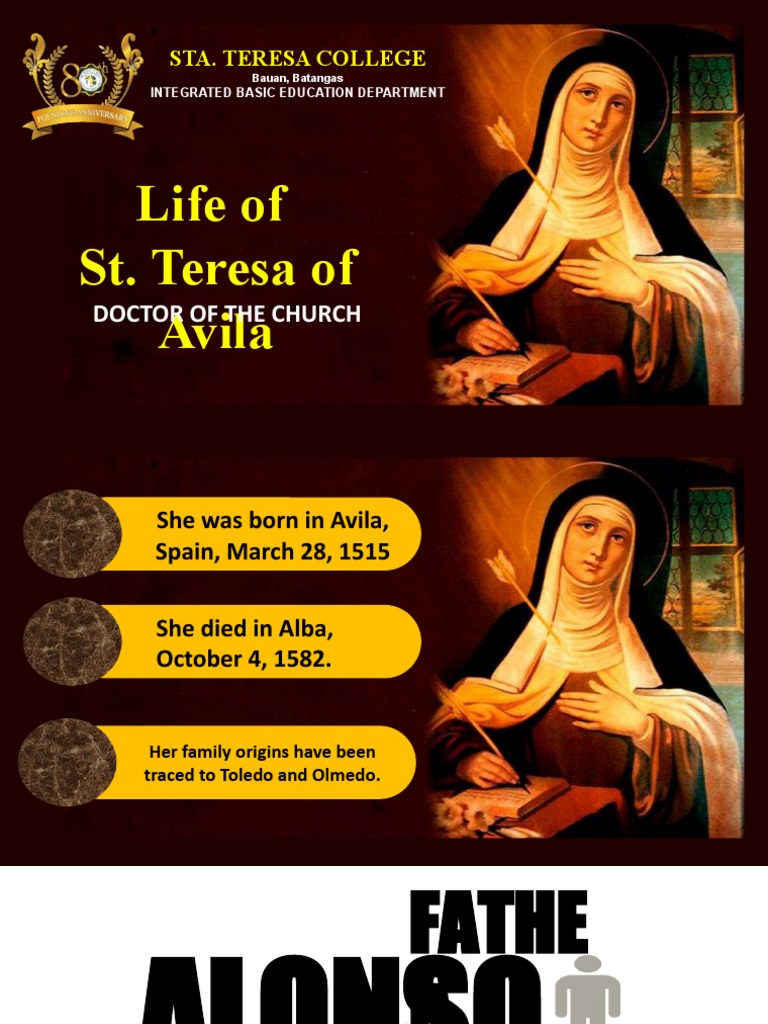Life of St. Teresa of Avila | PDF