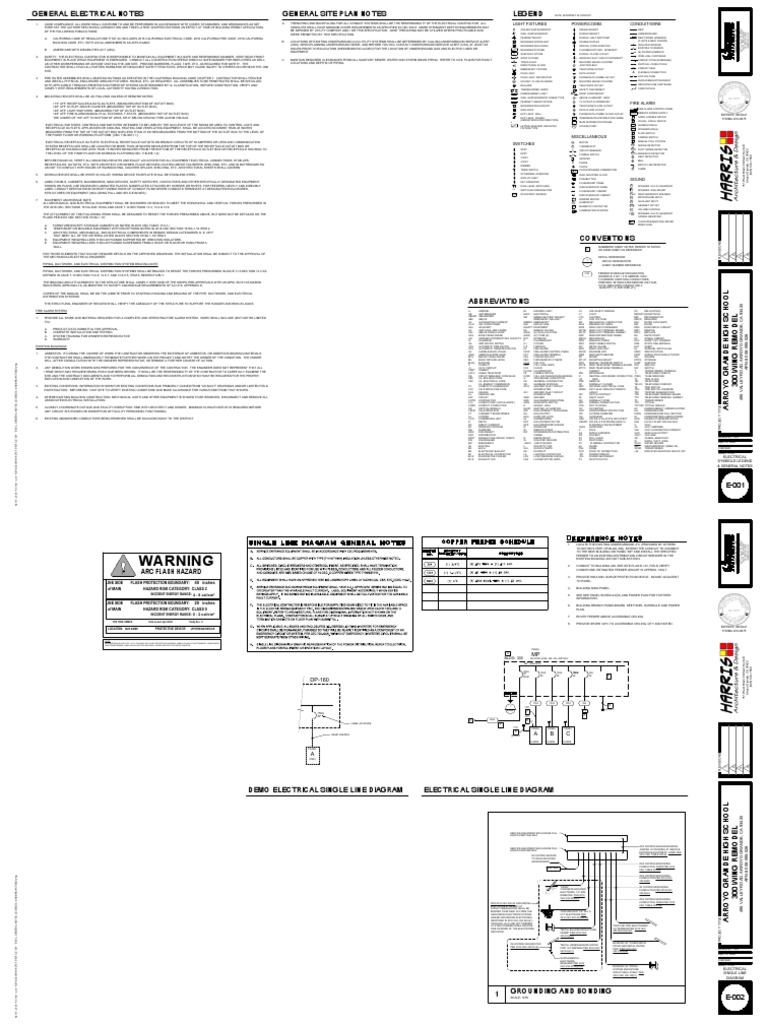 General Electrical Notes General Site Plan Notes Legend: Power/Comm ...