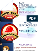 Sample WEM - Work - Environment - Measurement - Report | PDF