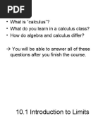A-1. Limits Intuitive Intro - Answes | PDF | Function (Mathematics ...