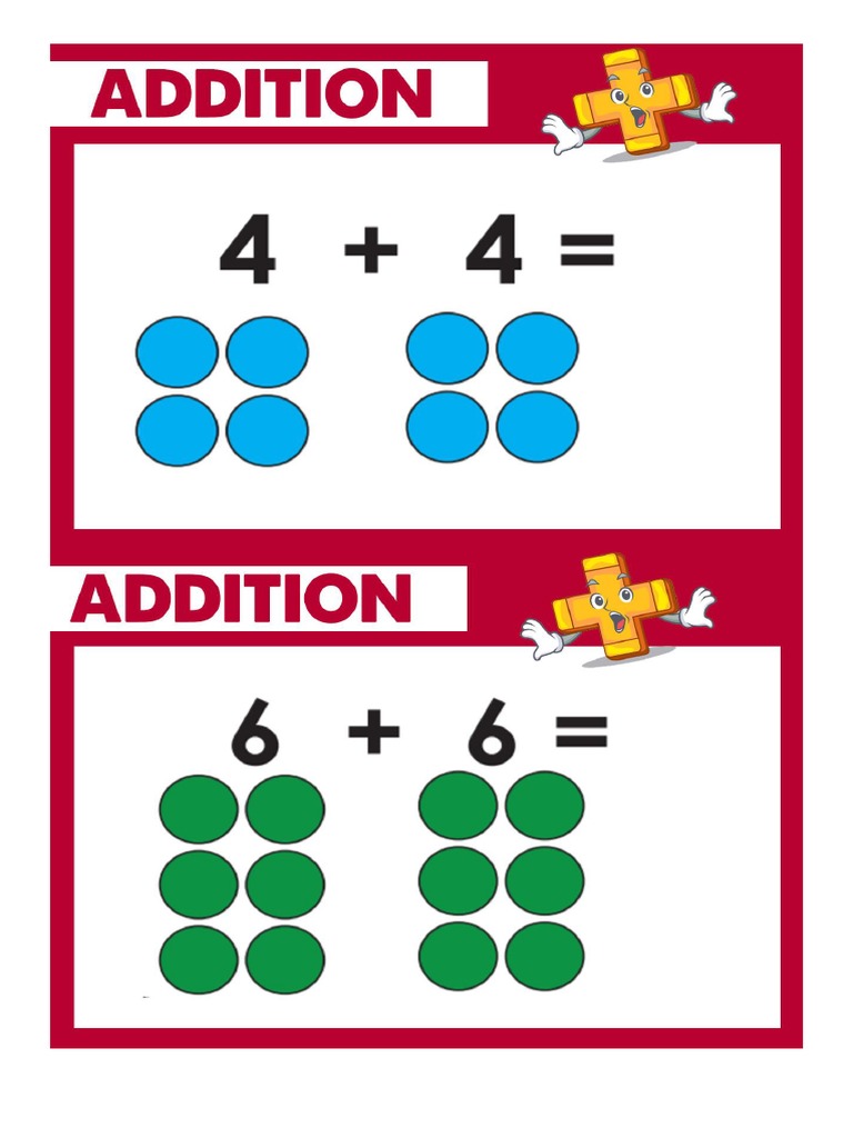Grade 1 Addition Flashcards | PDF