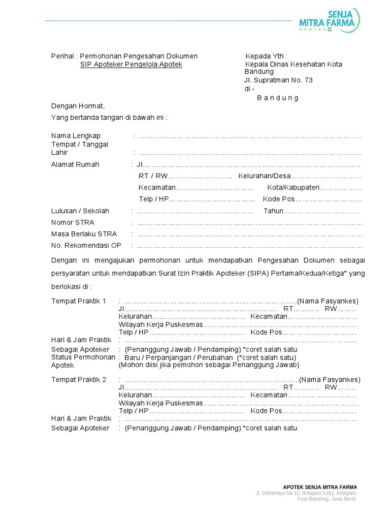 Draft SPD Apotek SMF | PDF