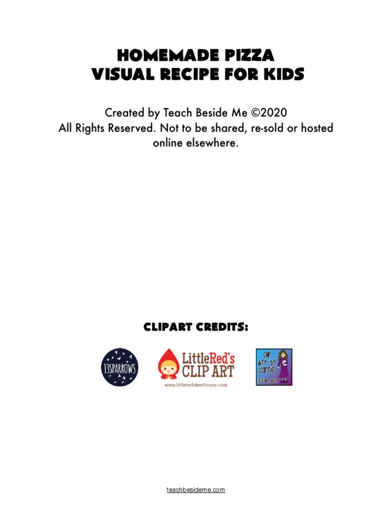 Homemade Pizza_ Visual Recipe | PDF