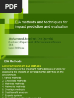 Full Leopold Matrix | PDF | Environmental Impact Assessment | Soil