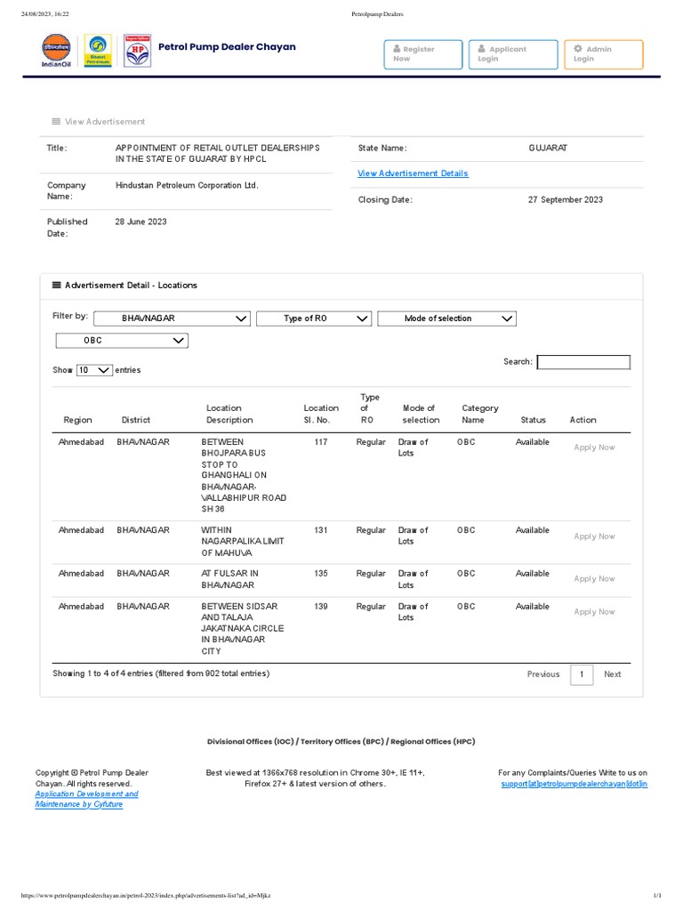 Petrolpump Dealers HPCL | PDF