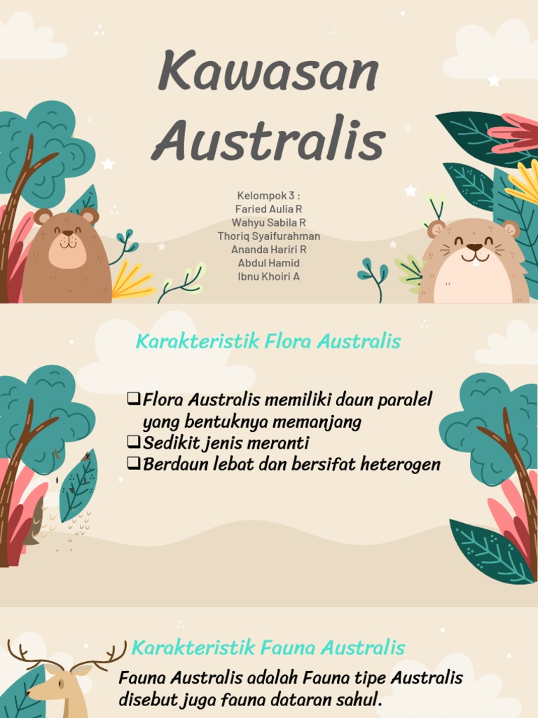FLORA FAUNA KAWASAN AUSTRALIS | PDF