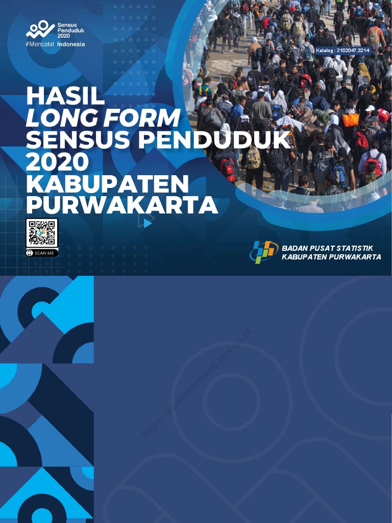 Booklet Hasil Long Form Sensus Penduduk 2020 Kabupaten Purwakarta | PDF