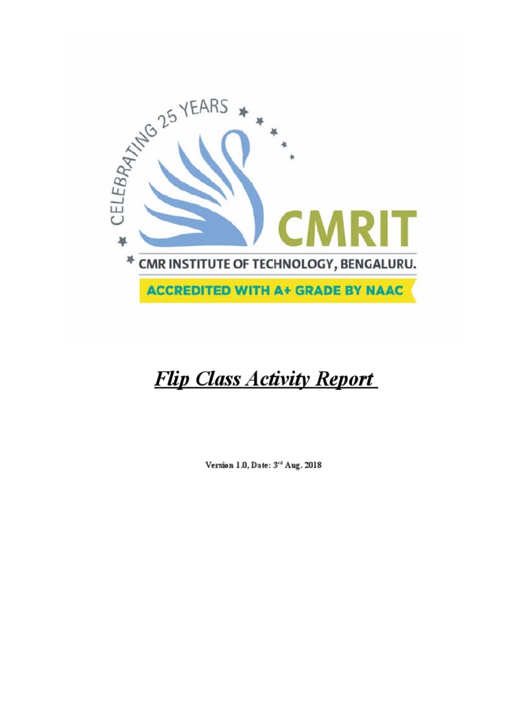 Flip Class Activity Report - V1 | PDF