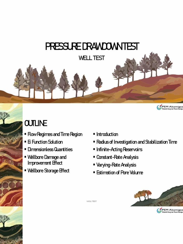 Pressure Drawdown Test | PDF