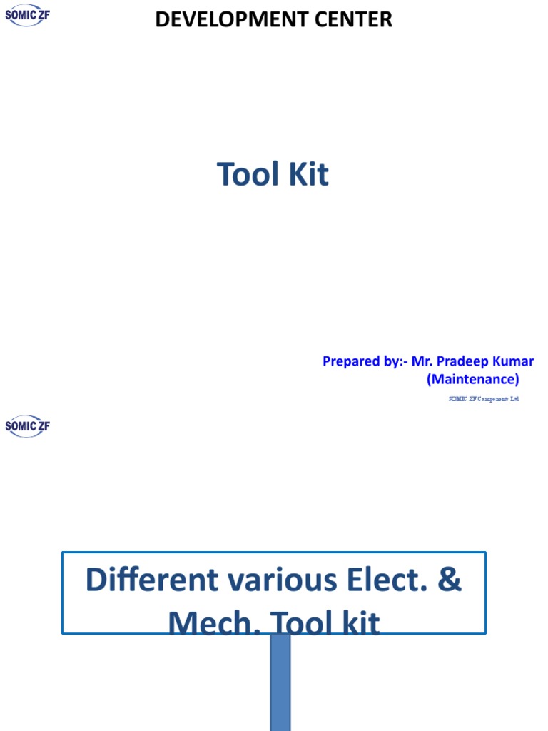 Tool Kit | PDF