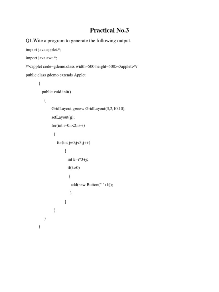 Ajp Practical 3 | PDF | Computers Ajp Practical 3 | PDF | Computers