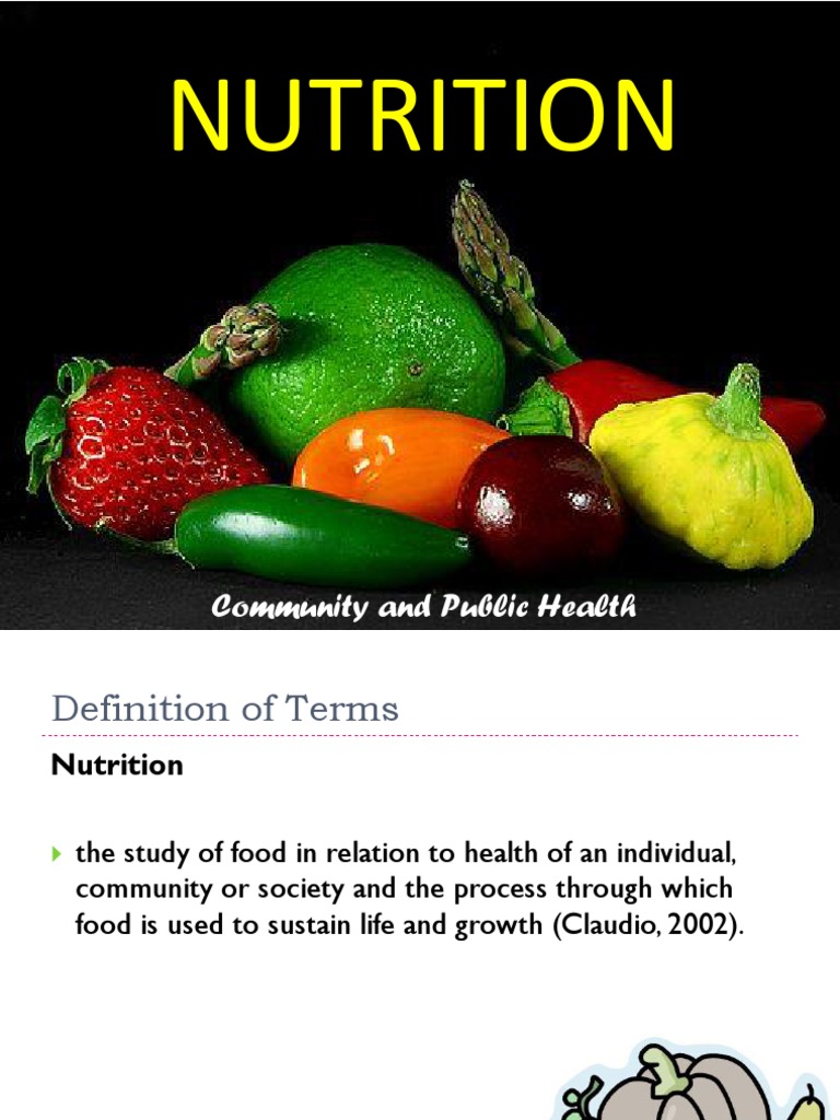 Nutrition | PDF